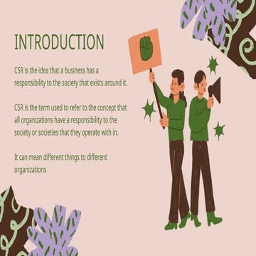 Final Cooperate social responsibility slides | PPT