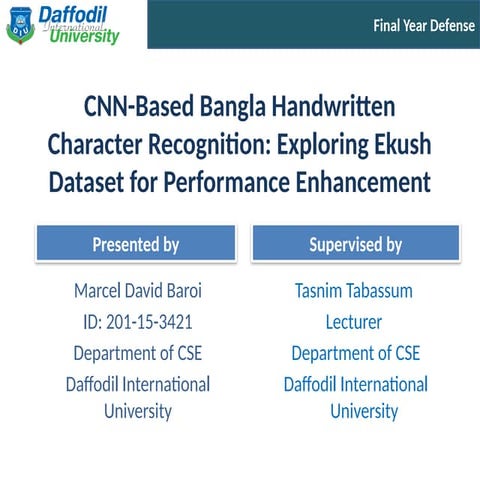 CNN-Based Bangla Handwritten Character Recognition: Exploring Ekush ...