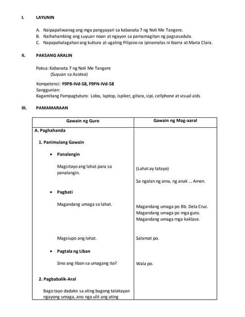 Tos filipino unang markahan grade 8 | DOCX