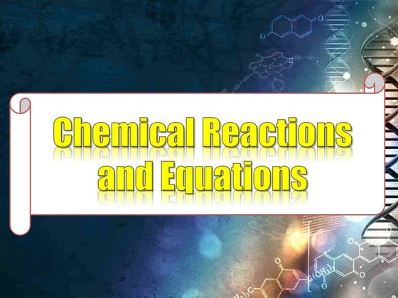 Types of chemical reactions | PPT