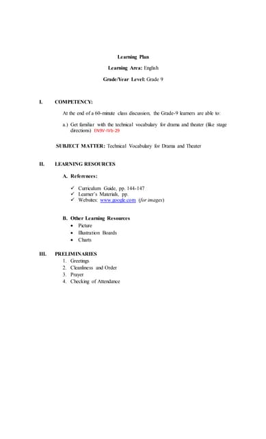 drama and theatre | PPT