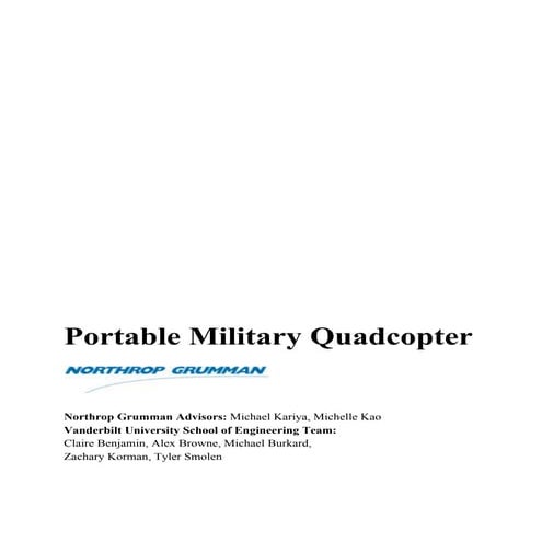 Senior Design Final Report | PDF | Smartphones | Consumer Electronics