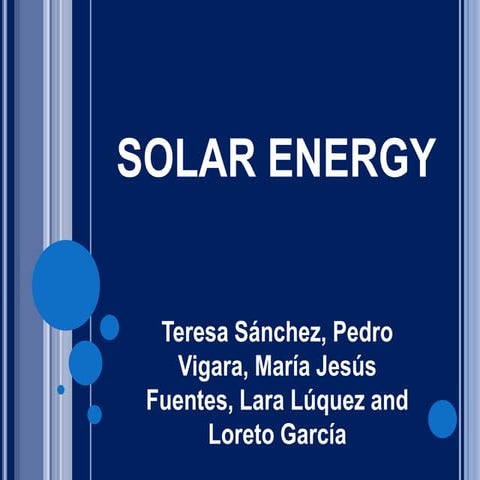 solar energy | PPT