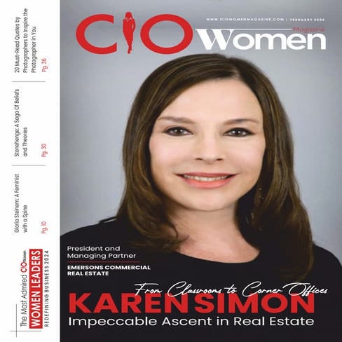 Karen Simon, President and Managing Partner of Emersons Commercial Real ...