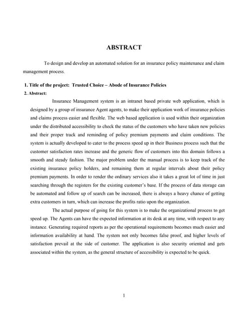 Real estate management system | PDF