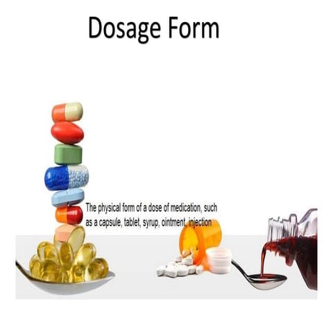 dosage form | PPT