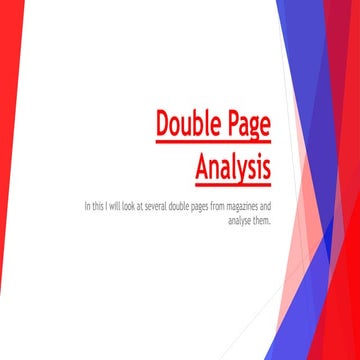 Double Page Spread Analysis Rollingstone | PPT