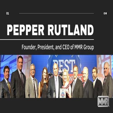 Pepper Rutland and MMR Group Presentation | PPT