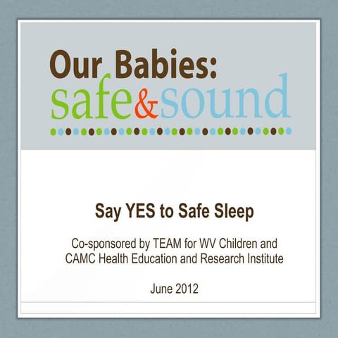 Say YES to Safe Sleep | PPTX