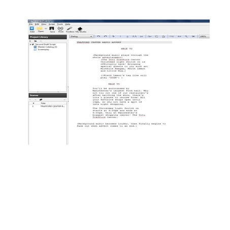 Final draft script | PDF