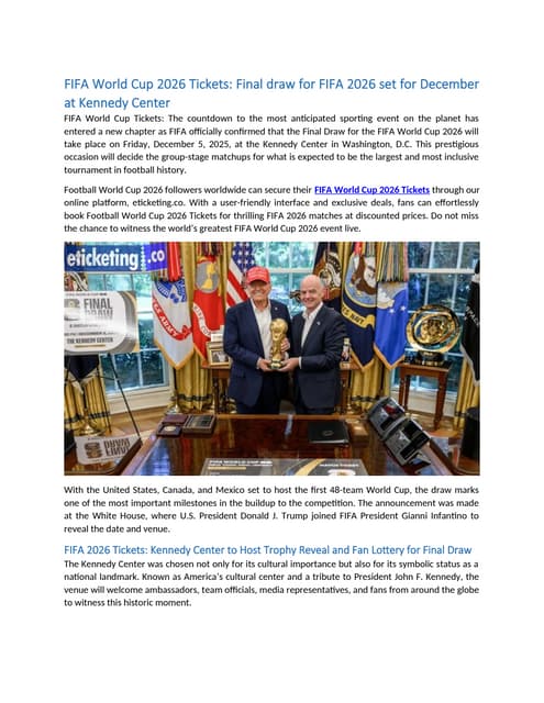 FIFA 2026 Tickets Which Nations Have Qualified for the FIFA World Cup ...