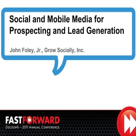 DScoop Using social and mobile media for prospecting and lead ...