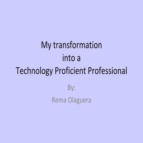 Technology Proficient Professional Presentation | PPT