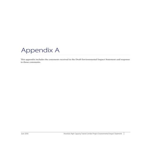 Final EIS Appendix A Part 1 | PDF