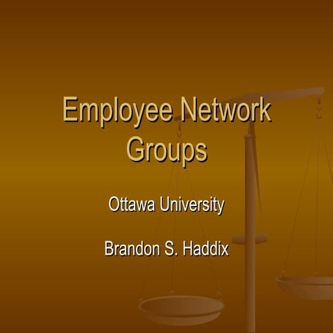 Employee network group | PPTX