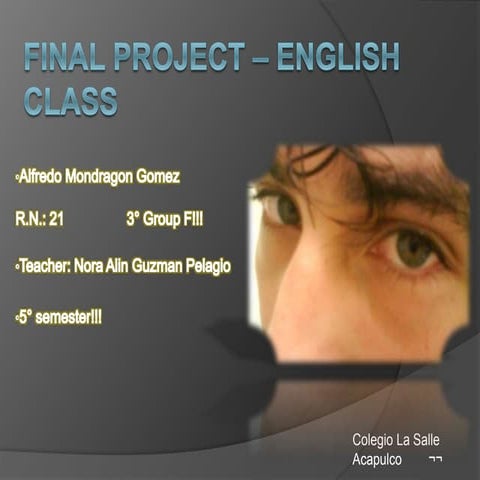 Final english project | PPTX | Secondary Education | Education