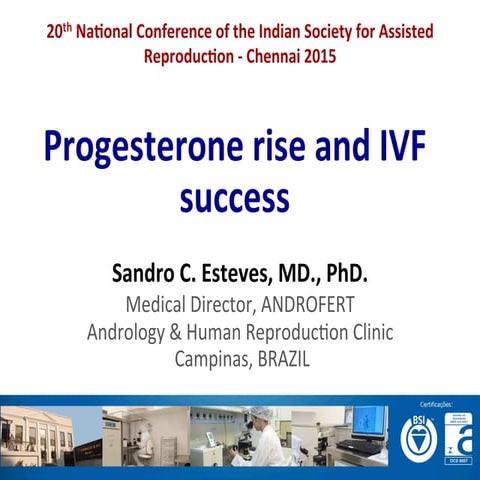 Progesterone rise and IVF success | PDF