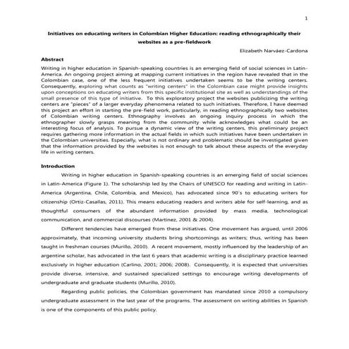 Writing sample | PDF