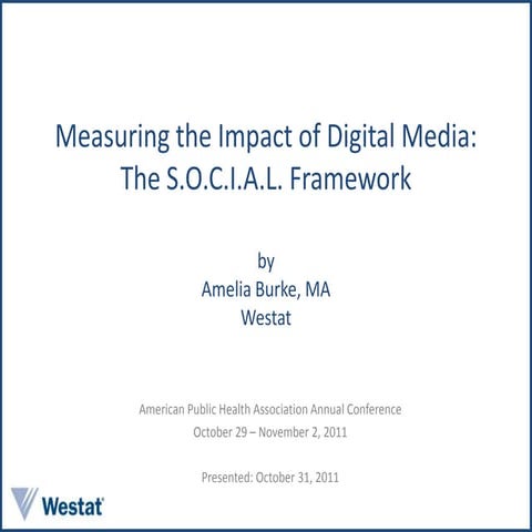 Evaluating Social Media | PPTX