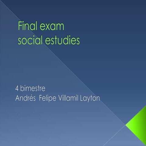 Final Exam | PPT