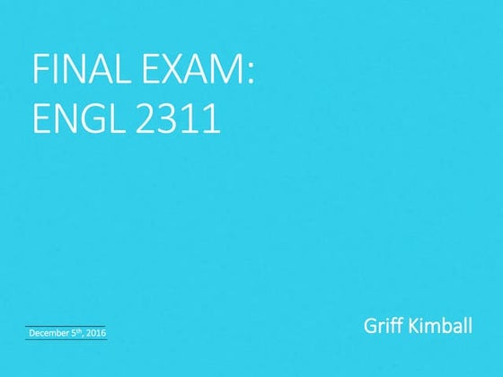 The final reflection | PPTX