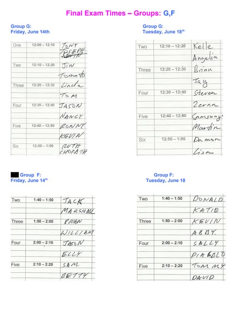Questions- Classmate Interview | DOC