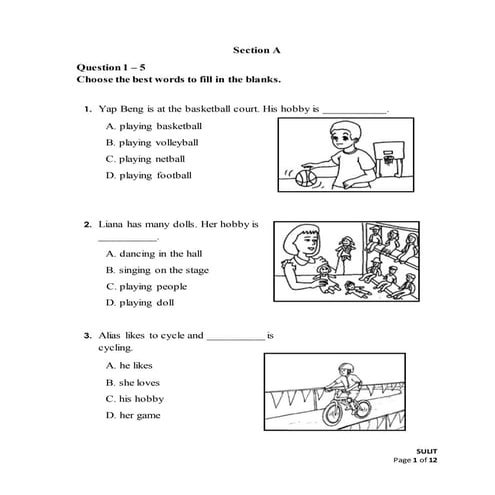 Final exam year 3 paper 1 | DOCX