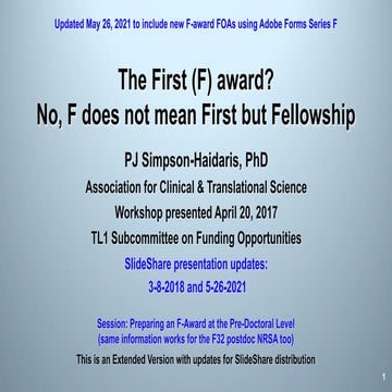 Final f award-nrsa-fellowship-application-series-f-forms-workshop ...