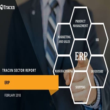 Tracxn - ERP Startup Landscape | PPT