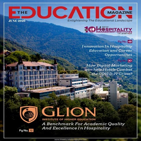 The 10 best hospitality management institutes of 2020. | PDF