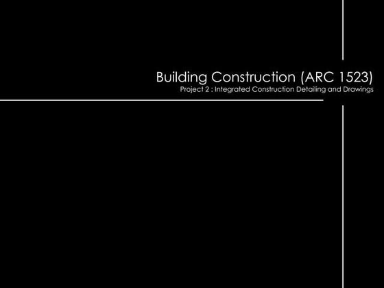 Building construction ppt | PPTX