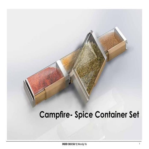 Campfire - Spice container set | PPT