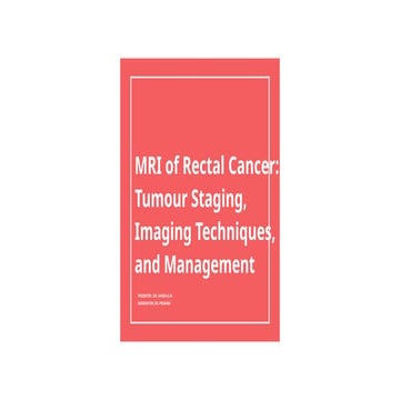 Contouring rectal cancers | PDF