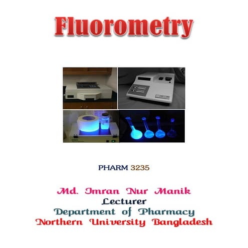 Fluorometry Manik | PDF