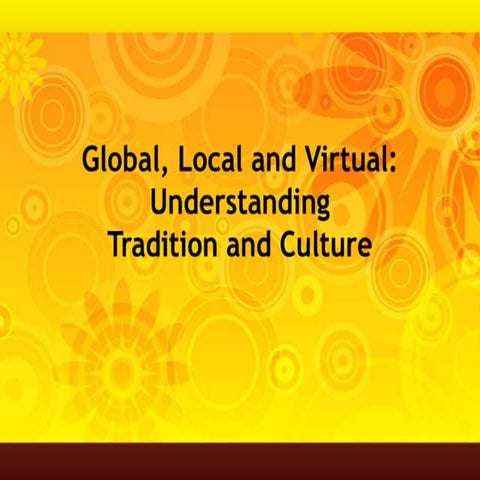 Global, Local and Virtual | PDF