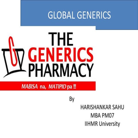 Global generics | PPT