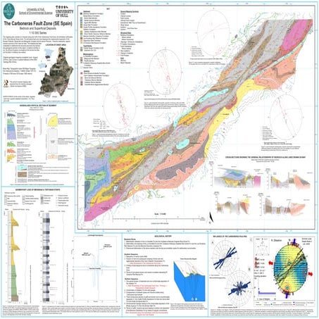 Geological Map of The Carboneras Fault Zone | PDF