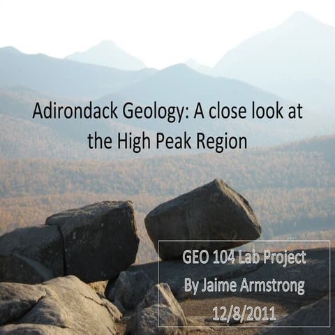 Final geology lab project part 1 | PPT