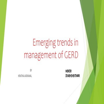 FINAL GERD.pptx | Digestive Disorders | Diseases and Conditions