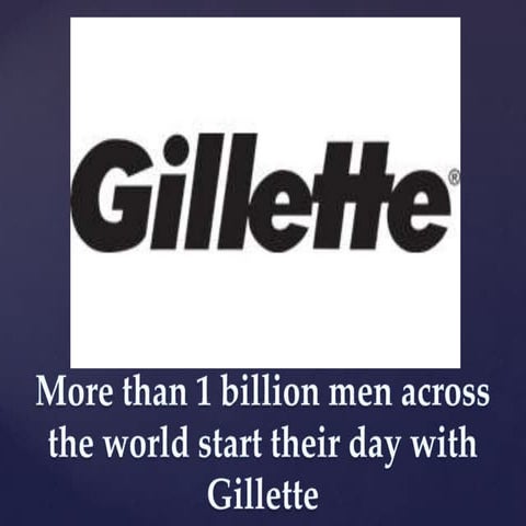 Gillette India | PPTX