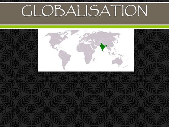 Indian economy pre-1991 reforms with globalization | PPTX