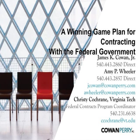 Understanding US Federal Government Contracting Terminology | PPT