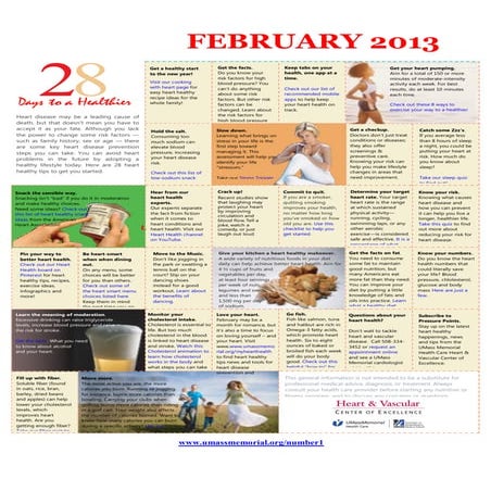 Healthy heart - Life's simple 7 presentation | PPTX
