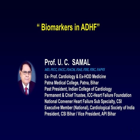 Heart Failure biomarkers | PPTX