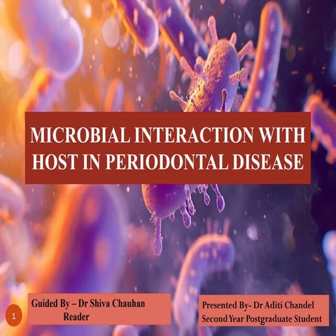 FINAL HOST AND MICROBE INTERACTION WITH EACH OTHER.pptx