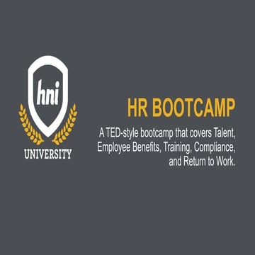 HR Bootcamp | PPT