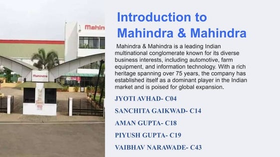 Tech mahindra | PPT