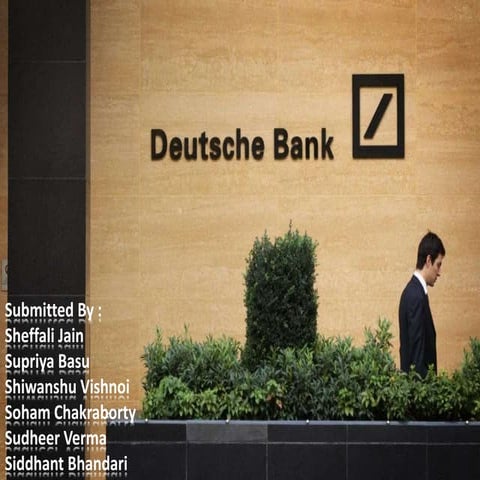 Deutsche bank | PPTX