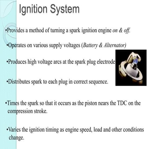 ignition system | PPTX