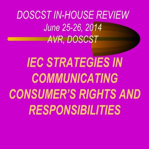 Final iec strategies ppt | PPT